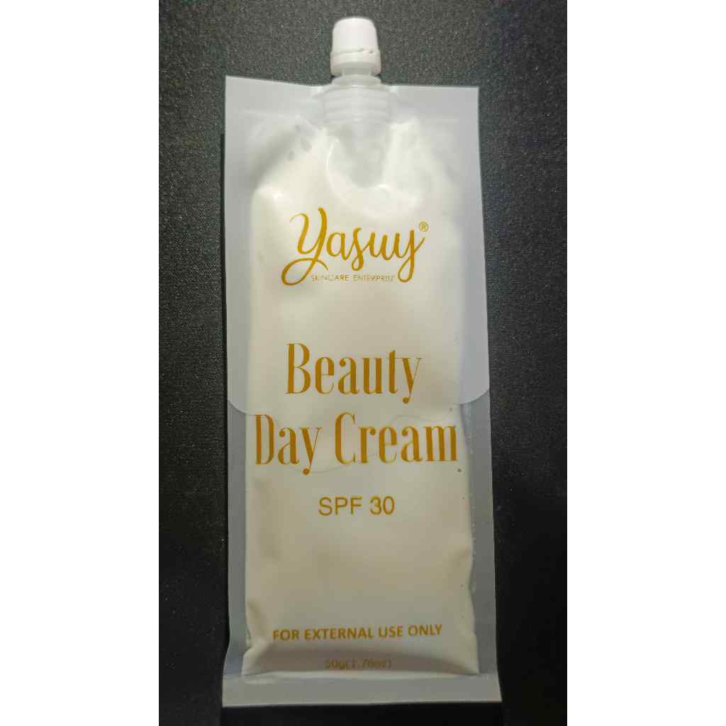 ORIG YASUY BEAUTY DAY CREAM SPF30 50G BIG SACHET | Shopee Philippines