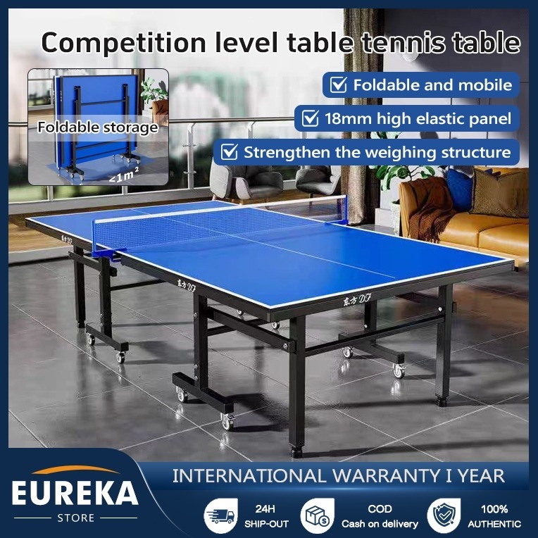 Standard table tennis table rainproof and sunproof with Wheels ...