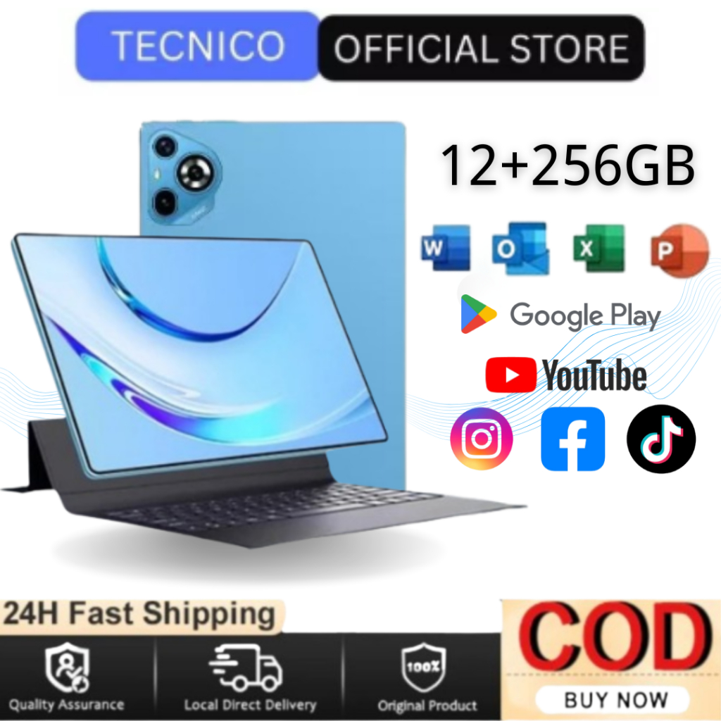2025 New Product Tecnico Tab Pad Pro Computer 10.1 Inch [16GB RAM ...