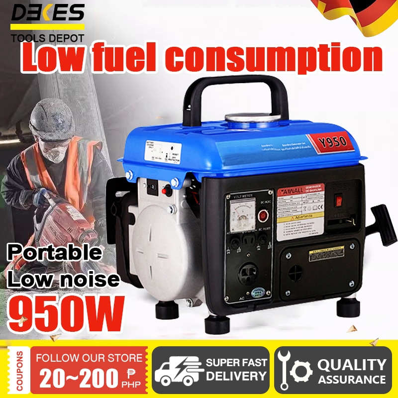 Gasoline Generator Portable 2 StrokeHousehold Home Outdoor ...