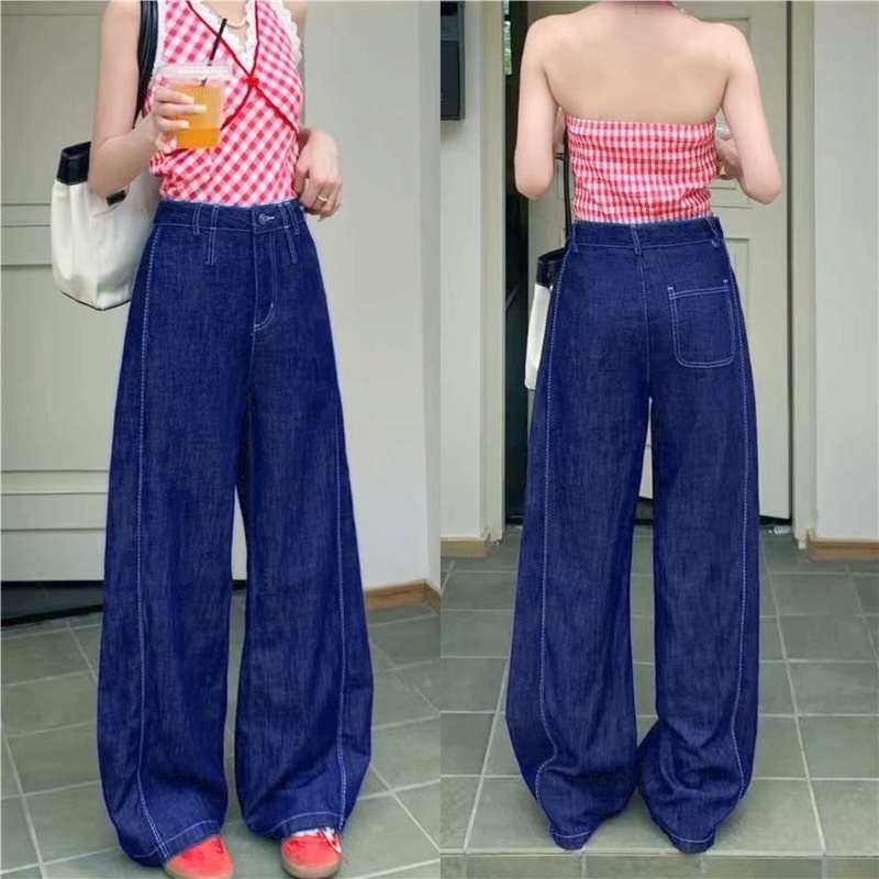 Kinwoo Lining Wideleg Denim Pants #1149-19 #1149-20 | Shopee Philippines