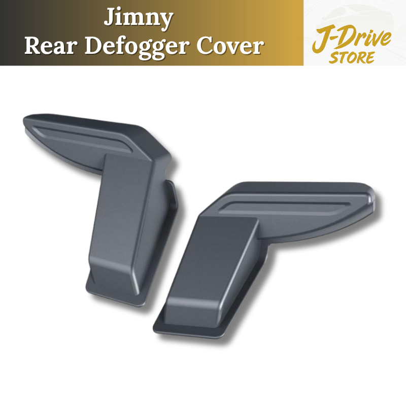 Jimny Rear Defogger Cover by EXEA EE-219 | Black Custom Interior Accessory for Suzuki Sierra ...