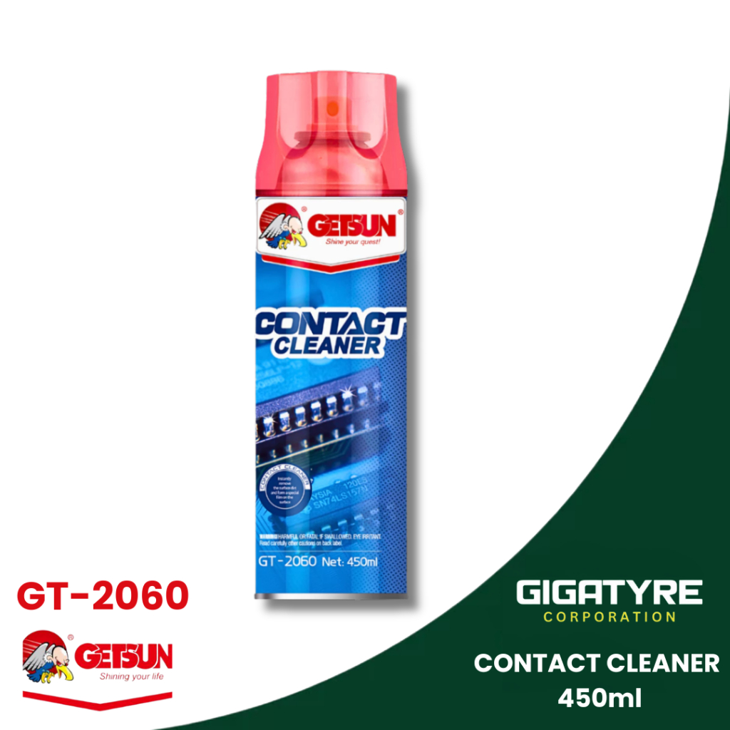 GIGATYRE - 450ml Contact Cleaner – Getsun | Fast-Drying Spray for Electronics & Connectors ...