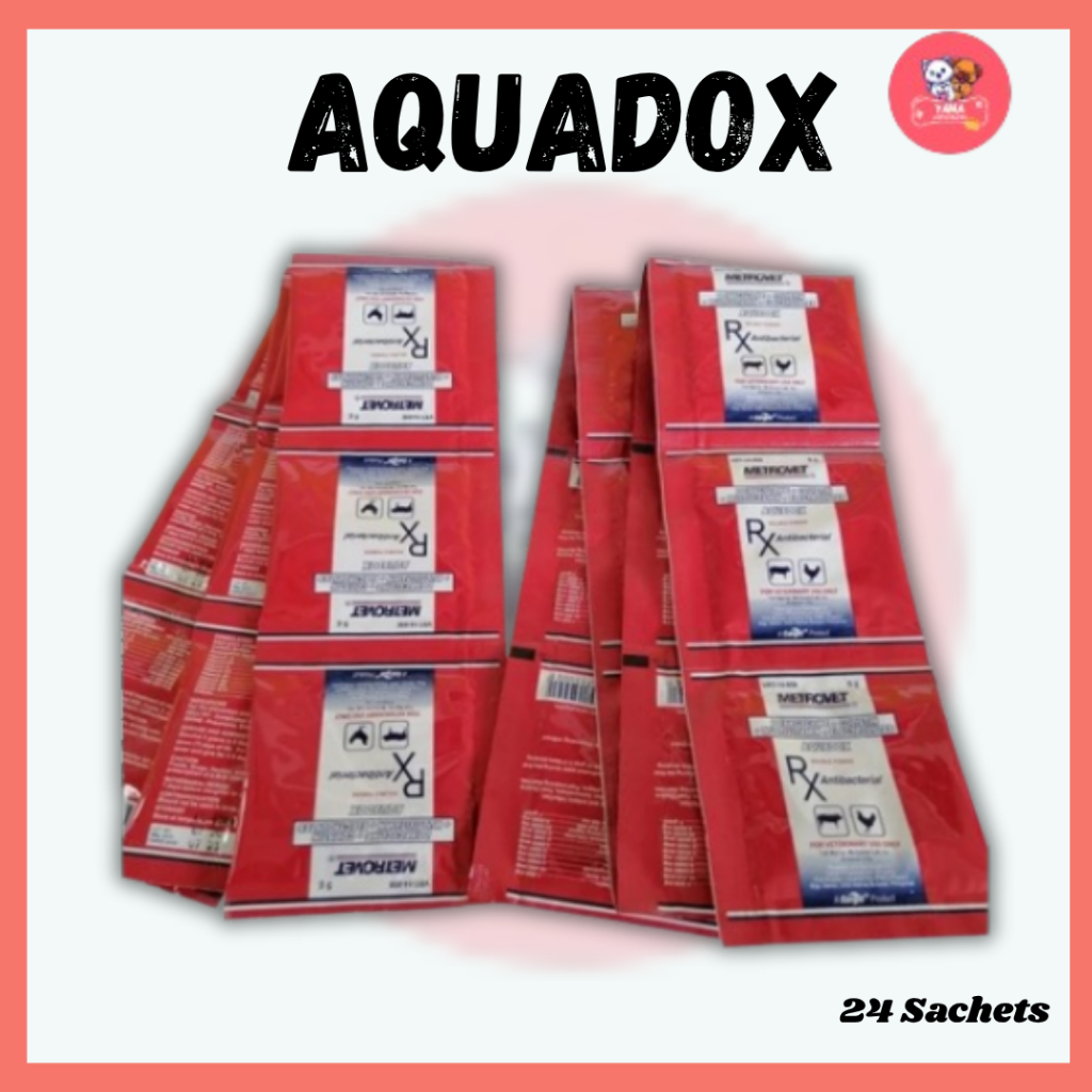 [YANA] 24PCS AQUADOX POWDER/ GAMEFOWL/ Fighting cock multivitamins ...