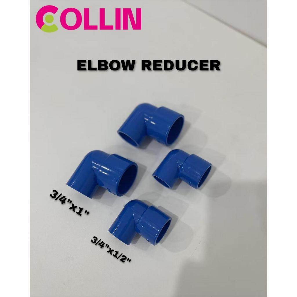 PVC BLUE ELBOW REDUCER PVC BLUE FITTINGS PIPE PUMP PARTS | Shopee ...