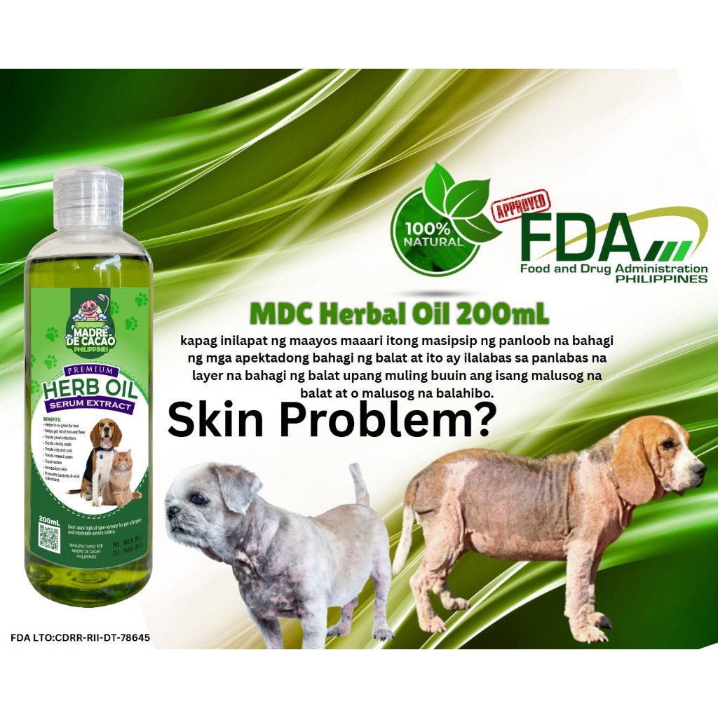 Madre de Cacao Herbal Oil Serum Extract 200ML | Shopee Philippines