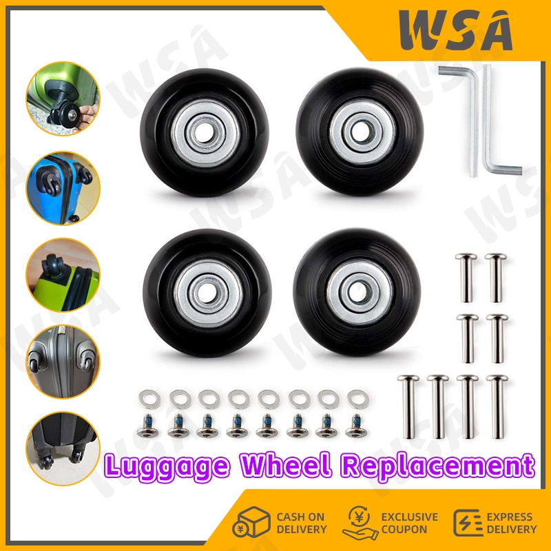 Single Wheel Replacement Rubber Roller Silent With Screw Repair Of ...