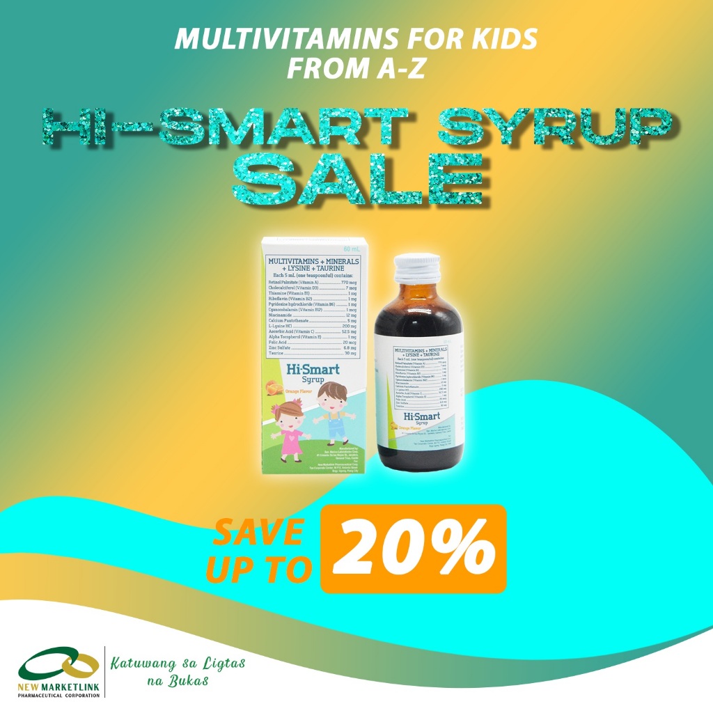 Hi-Smart Syrup 120ml (Adults) | Shopee Philippines