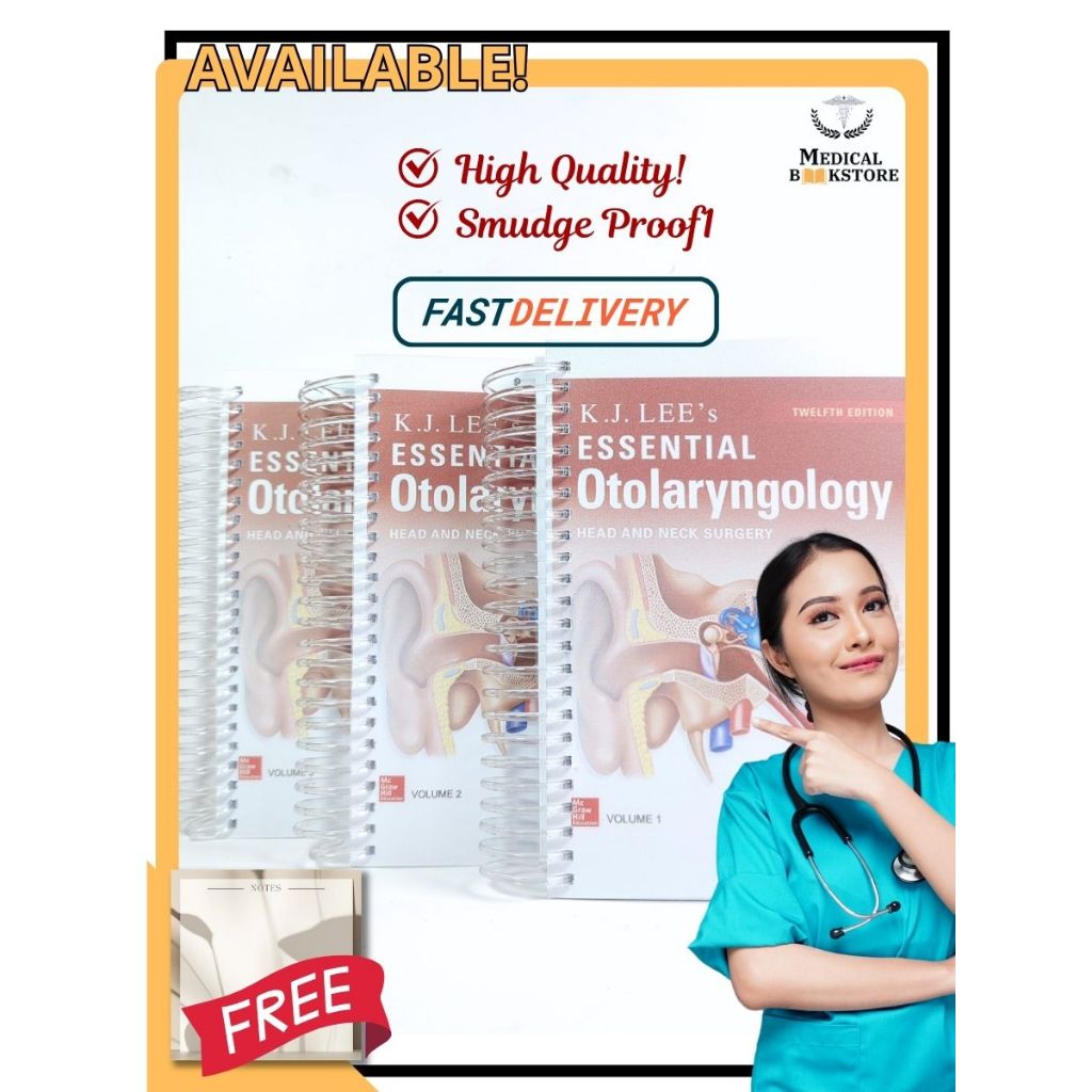 KJ Lee's Essential Otolaryngology, 12th edition | Shopee Philippines