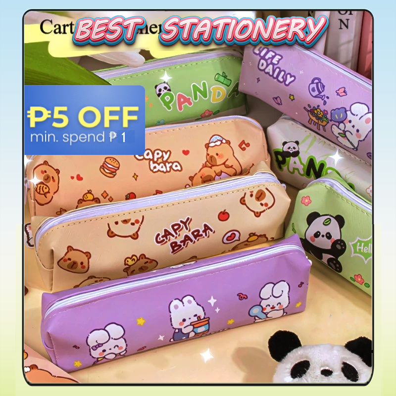 Cute cartoon pencil case high value large capacity children's pencil ...