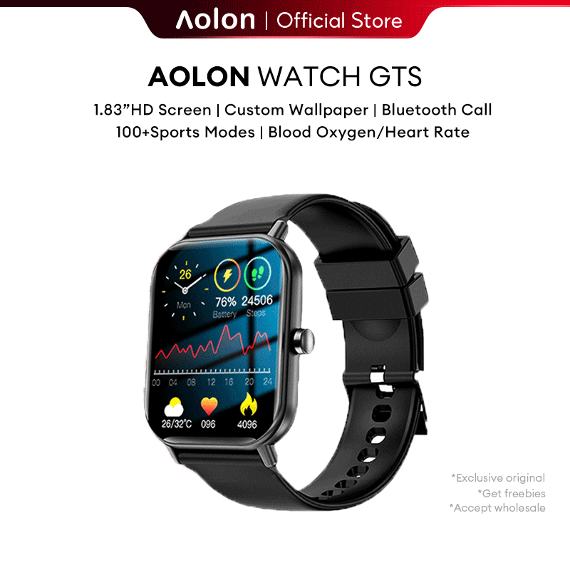 Aolon GTS Smart Watch 41MM Original Waterproof Fitness Smartwatch ...