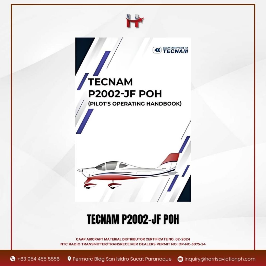 TECNAM P2002-JF POH (Pilot's Operating Handbook) | Shopee Philippines