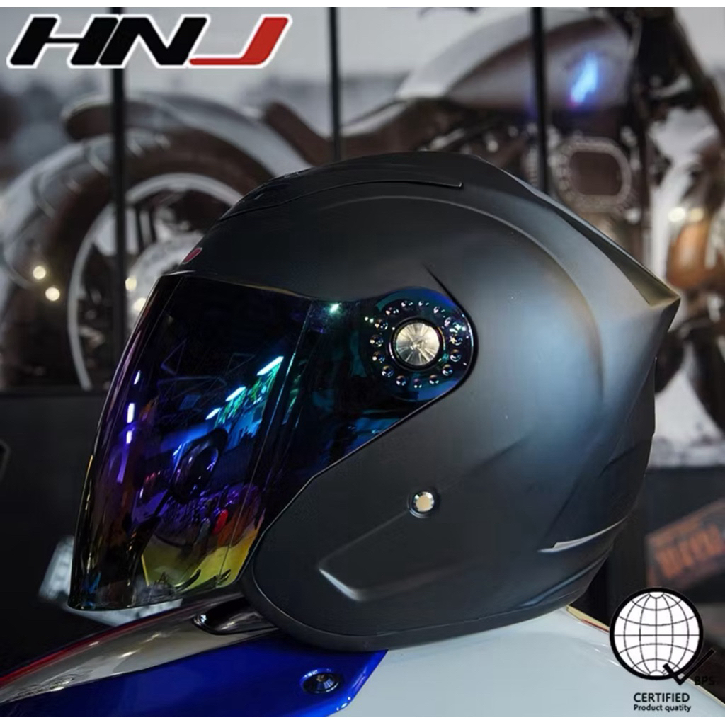 HELMET HNJ A4-003 HALFACE | Shopee Philippines