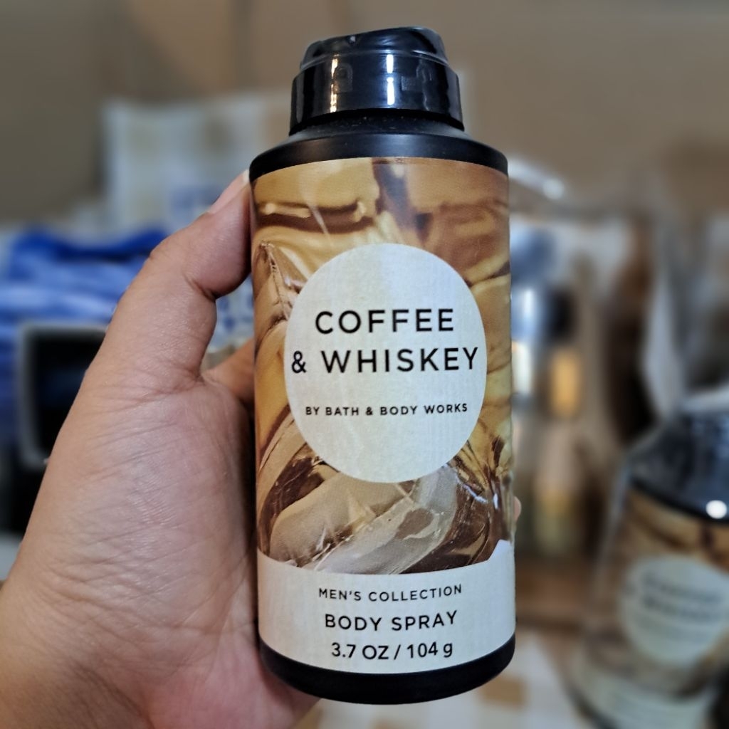 Original Bath & Body Works USA COFFEE & WHISKEY Body Spray Deodorizing ...