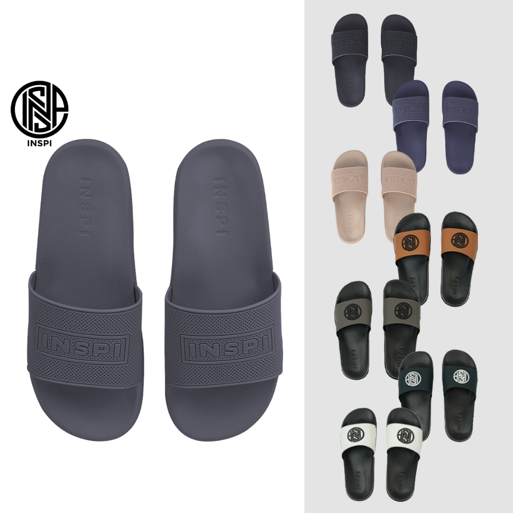 INSPI Originals Slip On Slides for Men Korean Flip Flops Slippers for ...