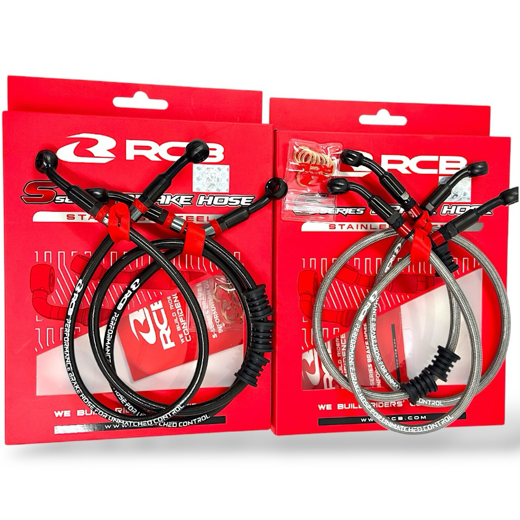 RCB BRAKE HOSE S-SERIES TEFLON SNIPER KING 155 ABS SET | Shopee Philippines