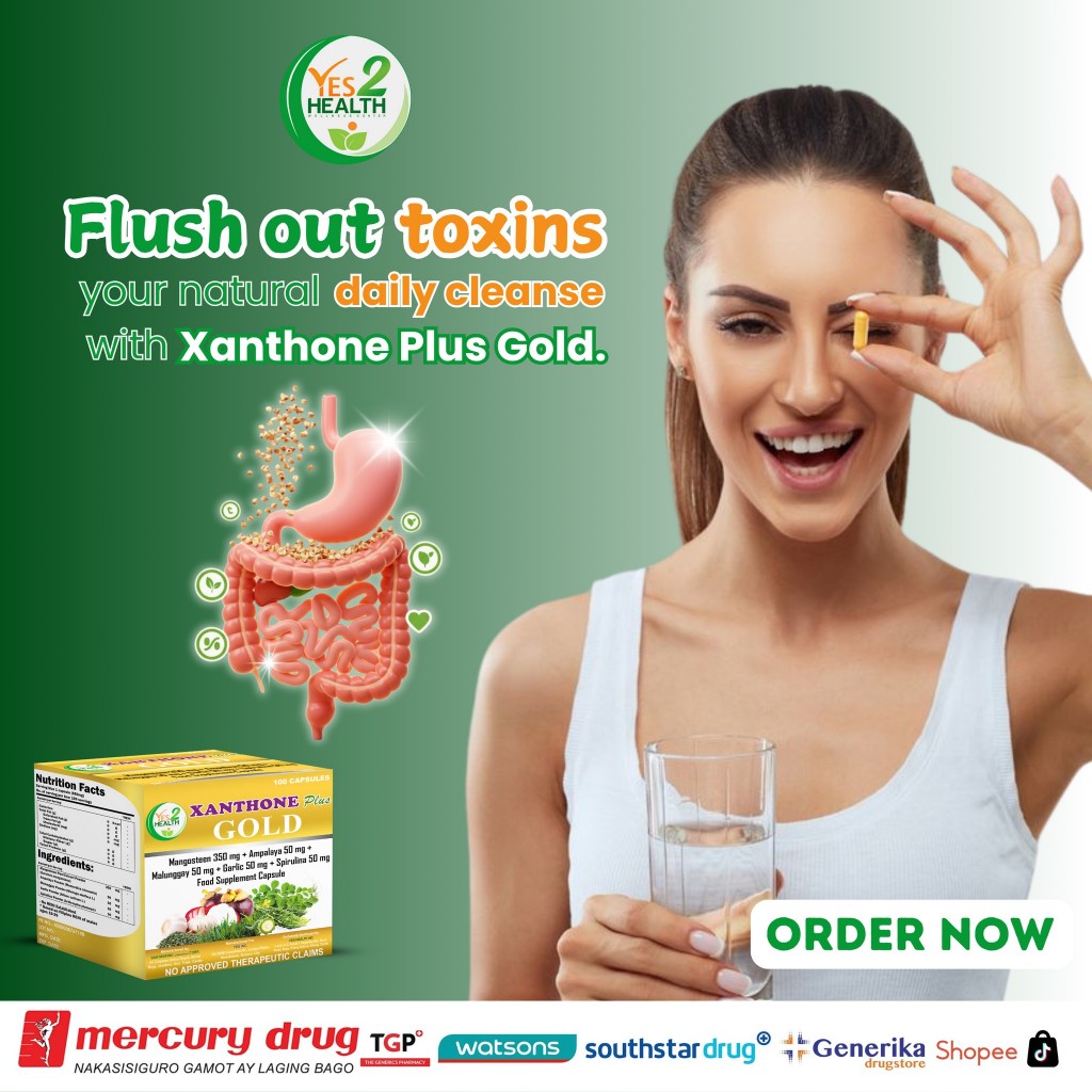 Xanthone Plus Gold Food Supplement Capsule (1 Box: 100 Capsules ...