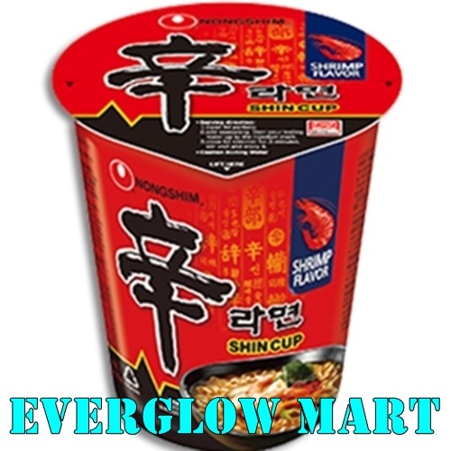 NONGSHIM SHIN RAMEN SHRIMP SMALL CUP 72G EVERGLOW MART | Shopee Philippines