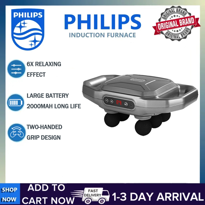Philips Six-Head Massager Fascia Gun Muscle massage relaxation ...