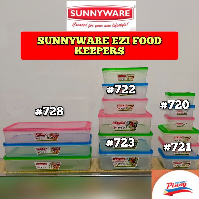 Sunnyware Ezi Food Keeper Organizer 200ml to 1.8Liters Storage Capacity ...