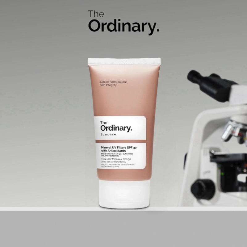 The Ordinary Mineral Sunscreen Mineral UV Filters SPF 30 With ...