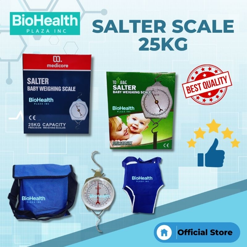 Salter Scale Baby Weighing Scale Topcare | Shopee Philippines