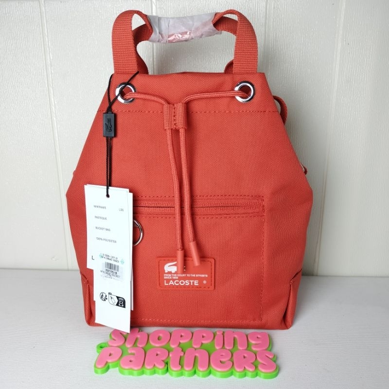 ORIGINAL BRANDNEW LEGIT LAC0ST WOMEN'S BUCKET BAG | Shopee Philippines