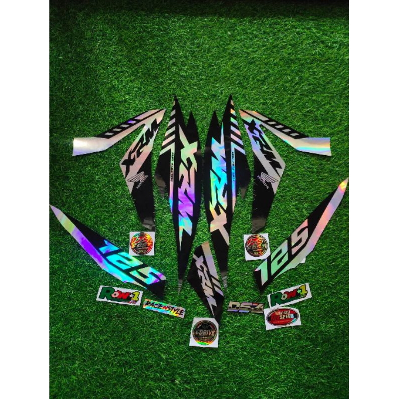 HONDA XRM 125 FI NEW DECALS DESIGN | Shopee Philippines