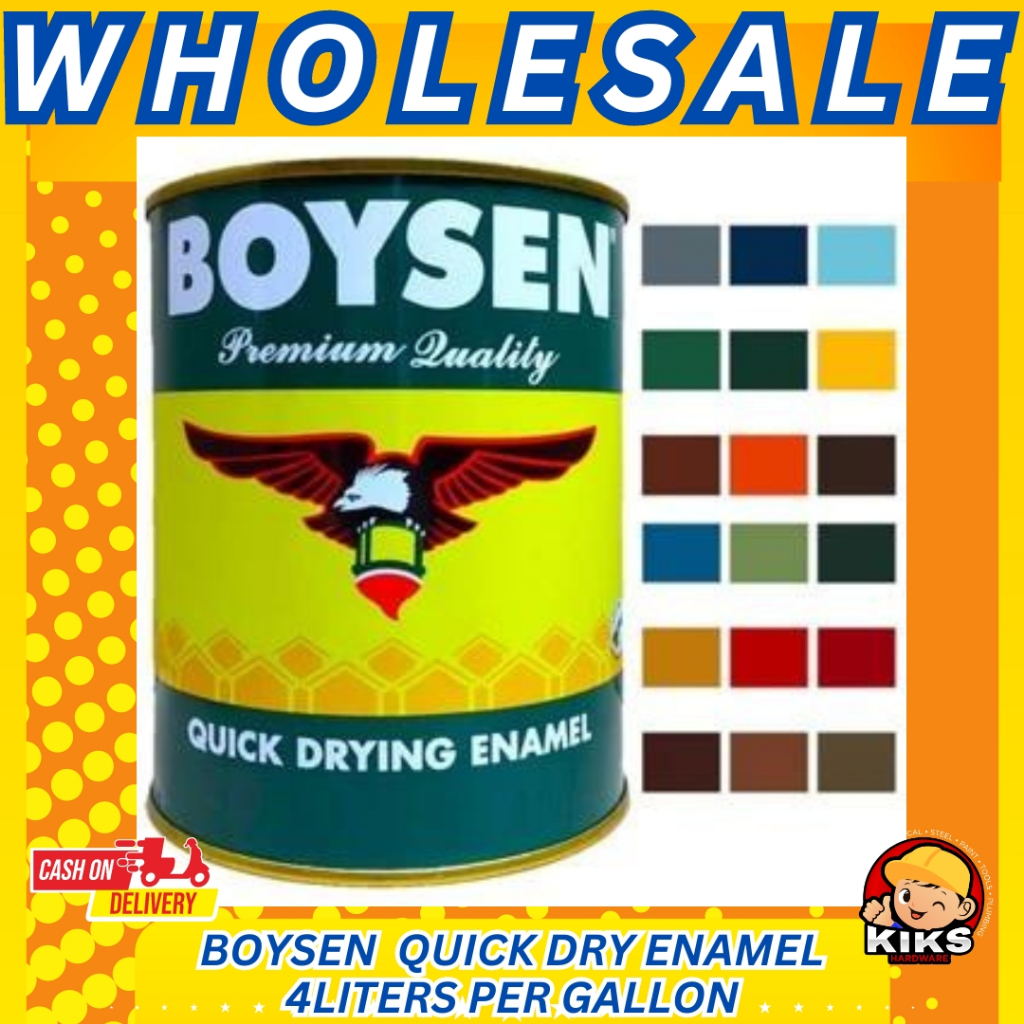 Boysen QDE 4liters Paint Thinner Gallon | Shopee Philippines