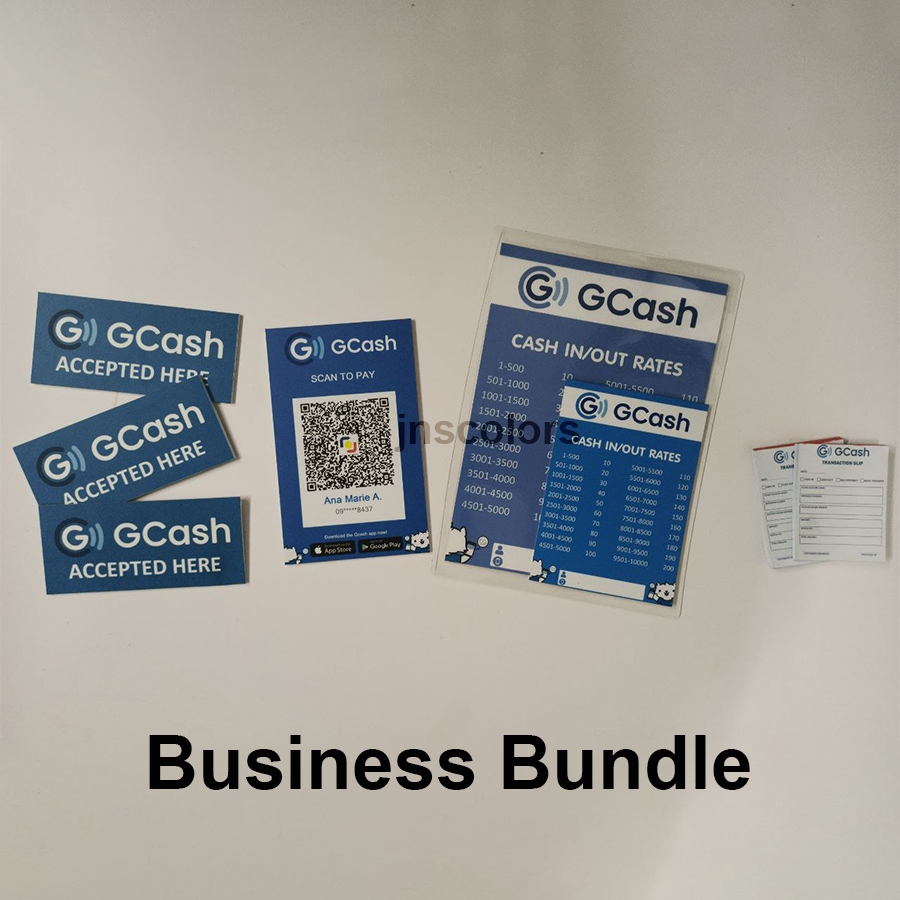 Gcash Maya Small Business Bundle Signage QR board Tarpaulin Laminated ...