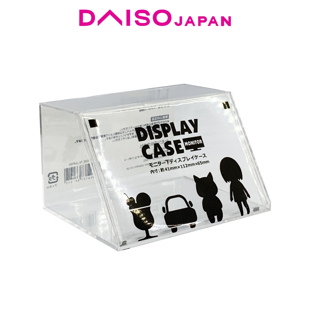Daiso Mini Under-Monitor Clear Display Case | Shopee Philippines