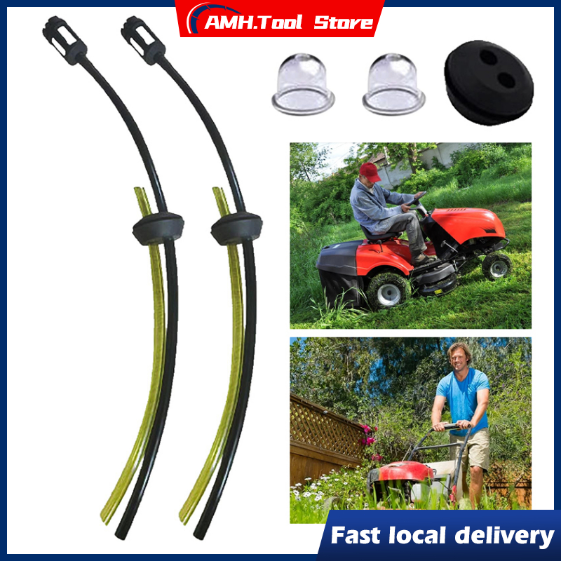 2 Set New 139/140/GX35/TU43/GX25/TU26/40-5 Petrol Strimmer Fuel Hose ...