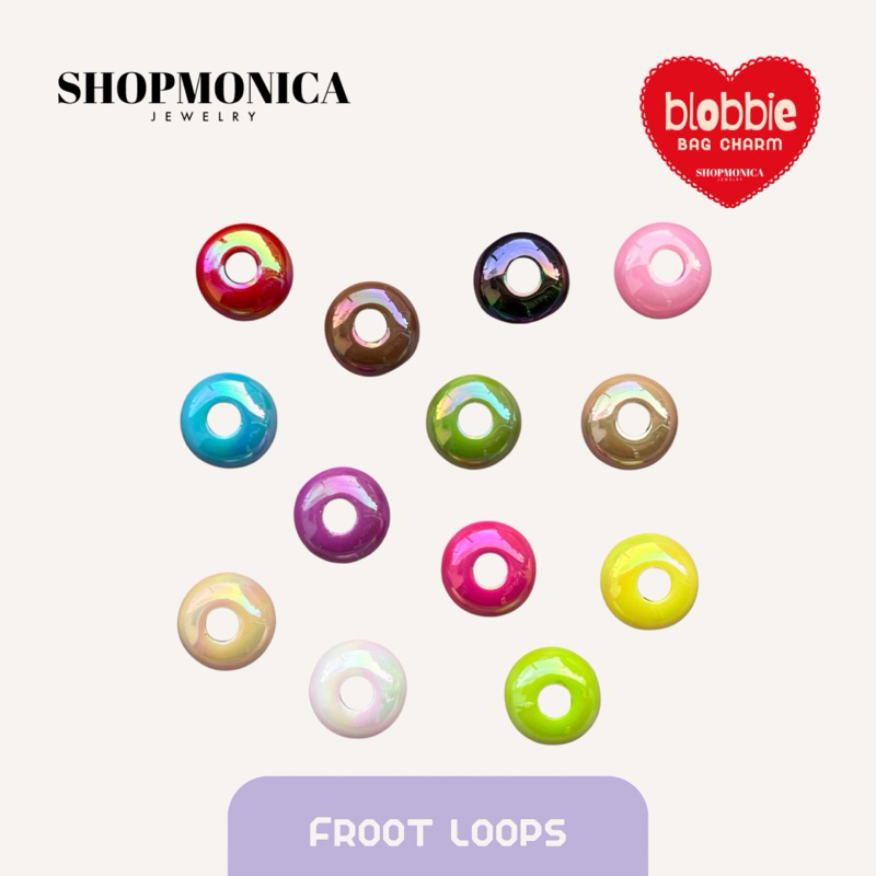 [SPACER Froot Loops] STEP 2: Blobbie Bag Charm - Choose Your Charm ...