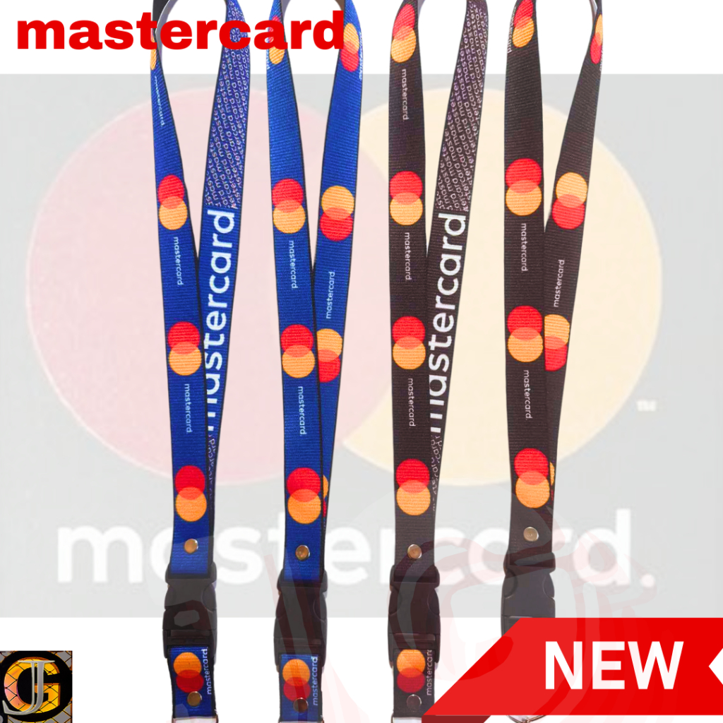 jg Lanyards for MASTERCARD Id lace Sublimation Prints Lanyards sling ...