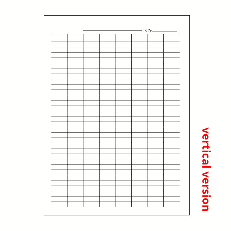 Universal Form Book, Accounting Book, Monthly Account Record Book ...