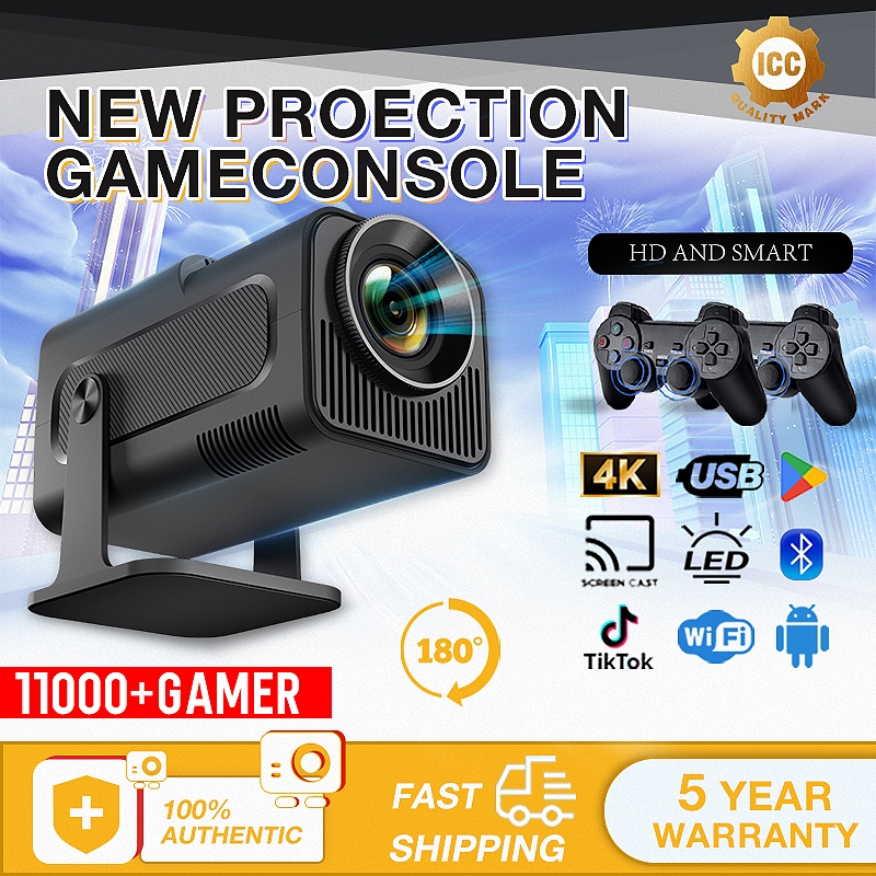 2024 New 2-in-1 Projector + Game Console Projector UHD 4K 2 Game ...