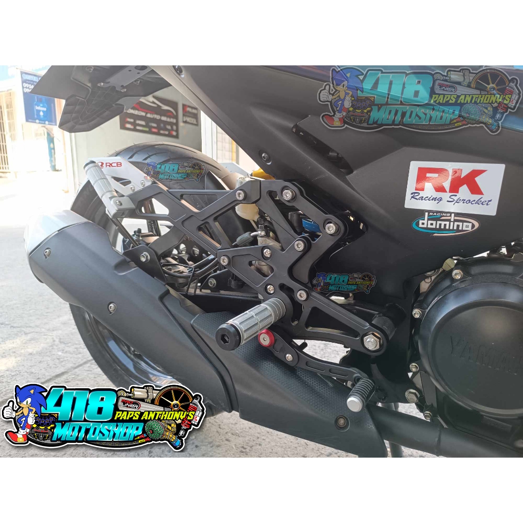 RCB Full Shifter v8/S3 v2 Footrest Sniper150/155 | Shopee Philippines