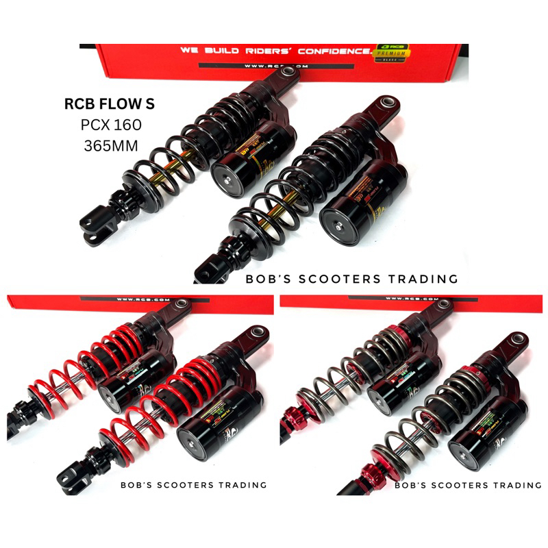 RCB FLOW S DUAL SHOCK PCX 160 (365MM) PLUG & PLAY | Shopee Philippines