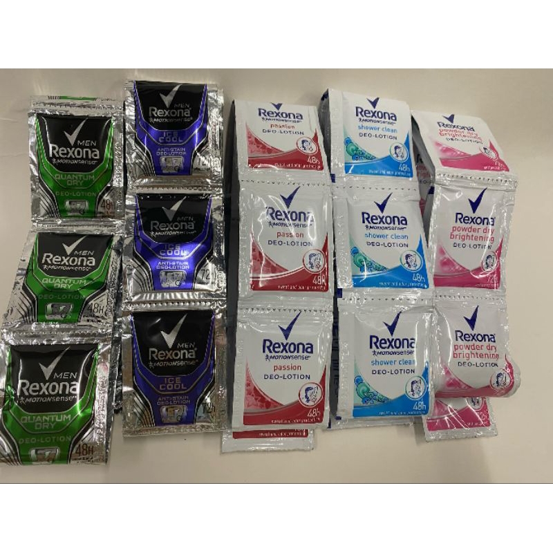 Rexona Deo Lotion Sachet by6's | Shopee Philippines
