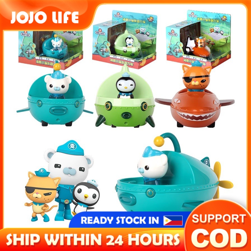 Octonauts Figure Toys Octonauts Pull Back Car Captain Barnacles Kwazi ...
