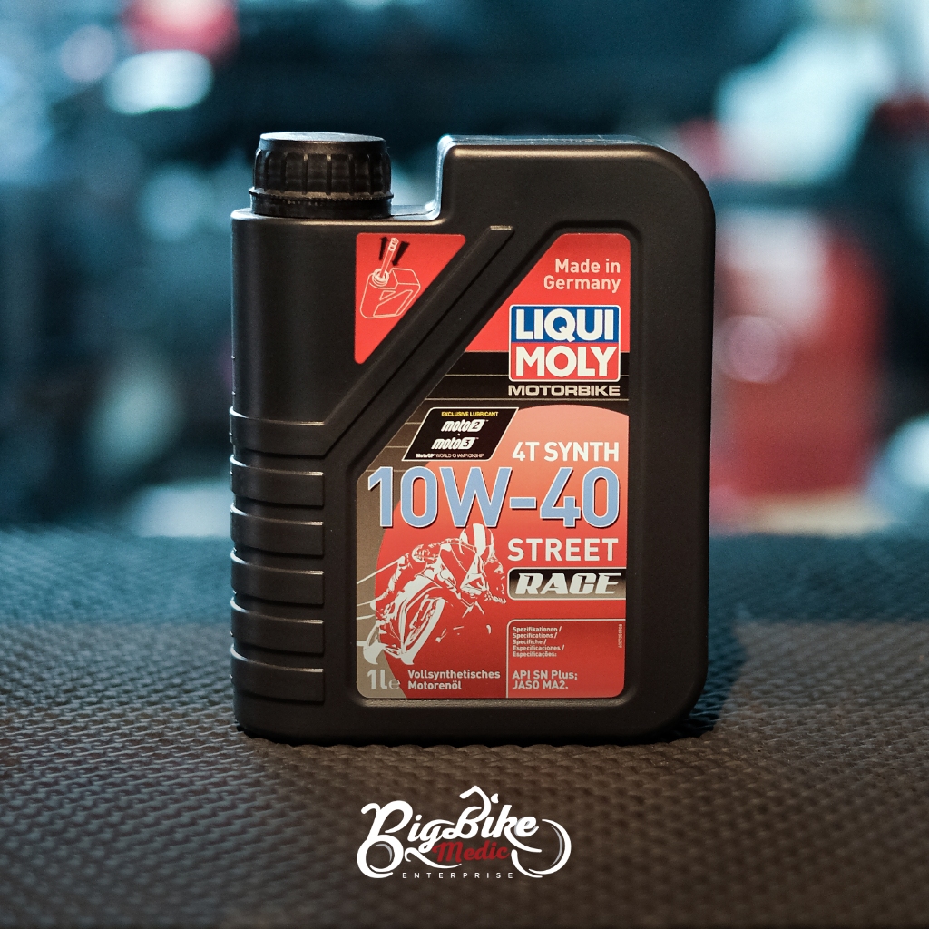 Liqui Moly Motorbike 4T Synth 10W-40 Street Race Fully Synthetic 1 Liter | Shopee Philippines