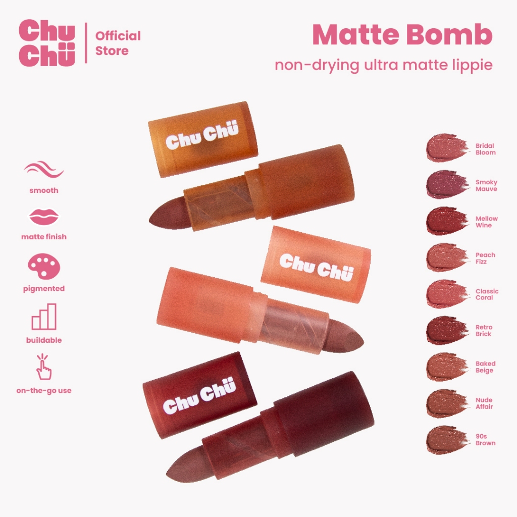 Chu Chu Beauty Matte Bomb | Shopee Philippines