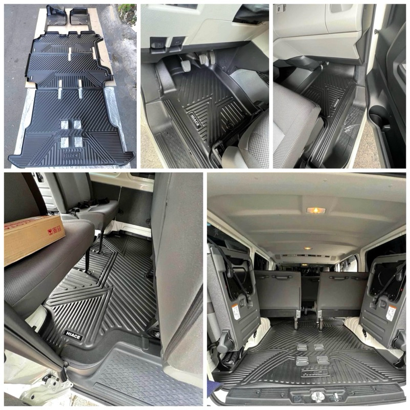 Toyota Hiace Deluxe Commuter 2019 - 2025 Full Deepdish Matting | Shopee ...