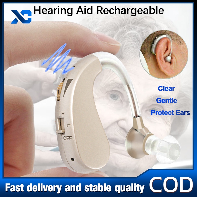XC Hearing Aid Rechargeable Original Hearing Aid Adjustable Sound Voice ...