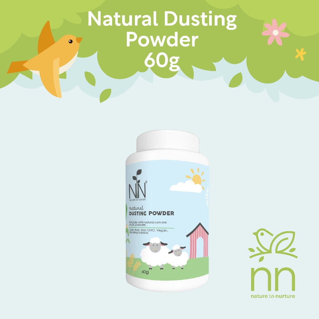 Nature to Nurture Natural Dusting Powder 60g | Shopee Philippines
