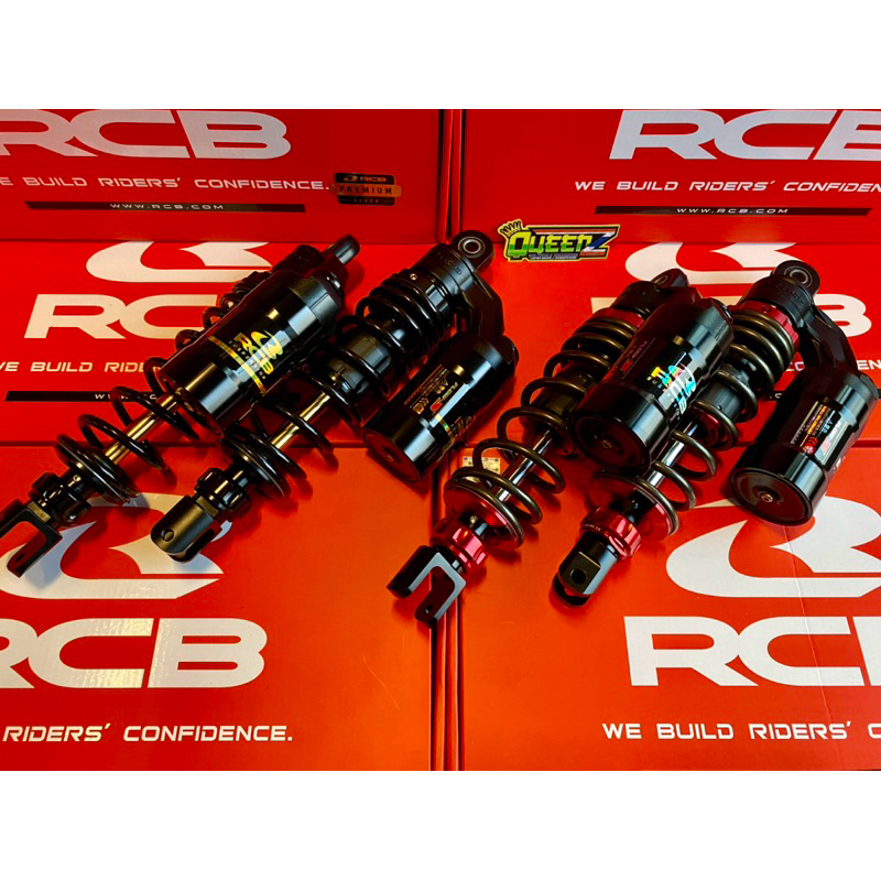 RCB FLOW S DUAL SHOCK 305mm For Yamaha Nmax v2 and Aerox v1/v2 PLug N ...