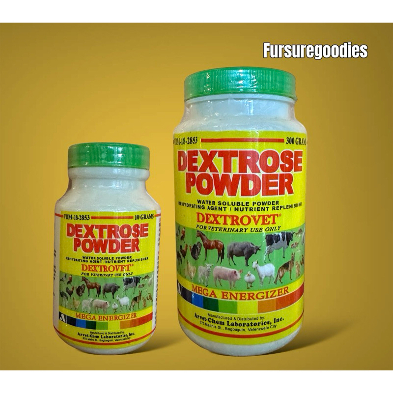 Dextrovet Dextrose Powder 300g / 100g | Shopee Philippines