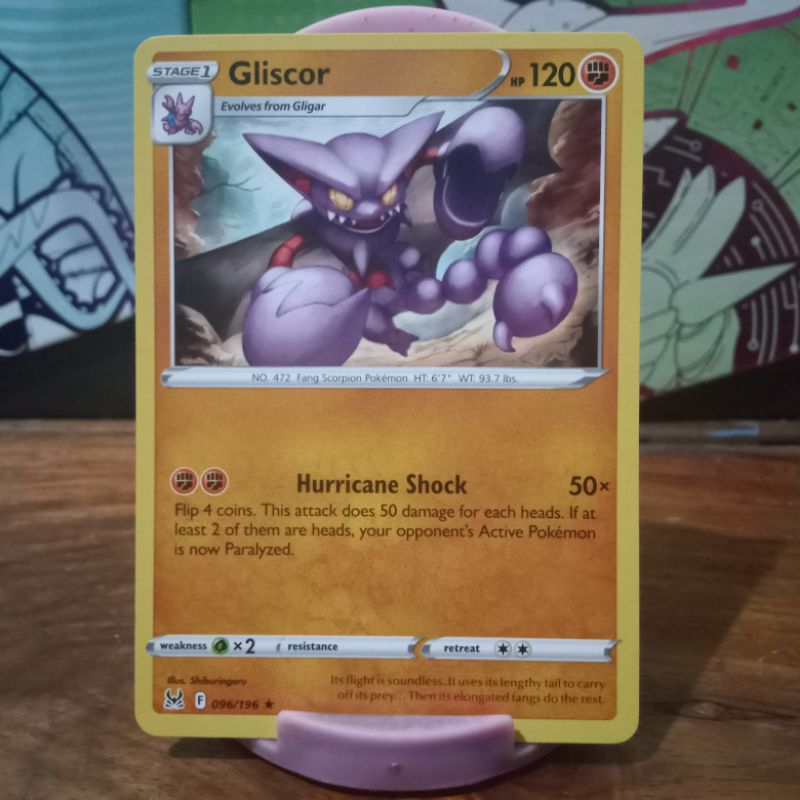 Gliscor - 96/196 - Rare Lost Origin Pokemon TCG | Shopee Philippines