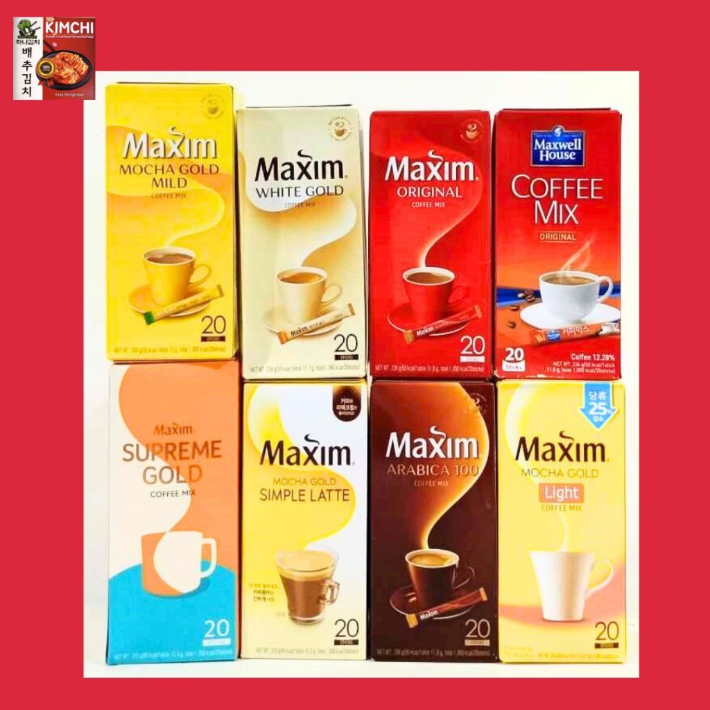 MAXIM COFFEE MIX STICKS - 20 pcs. per box - Instant Coffee | Shopee ...