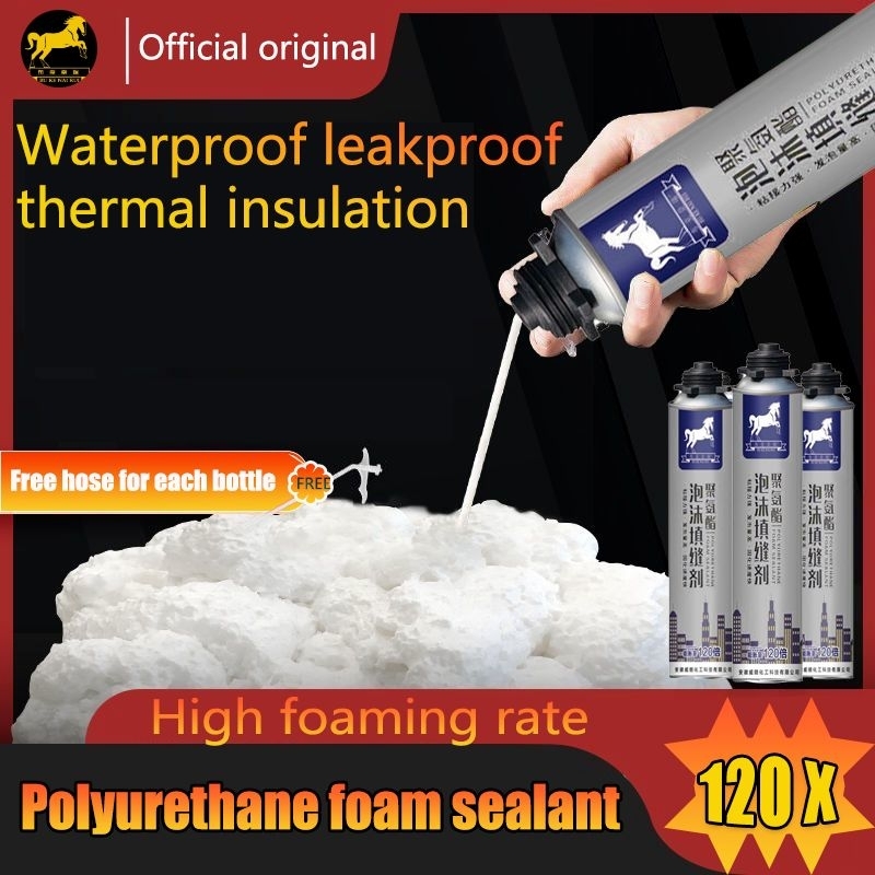 200 Times High Foaming 900g Polyurethane Foam Expanding Foam Spray pu foam spray insulation ...
